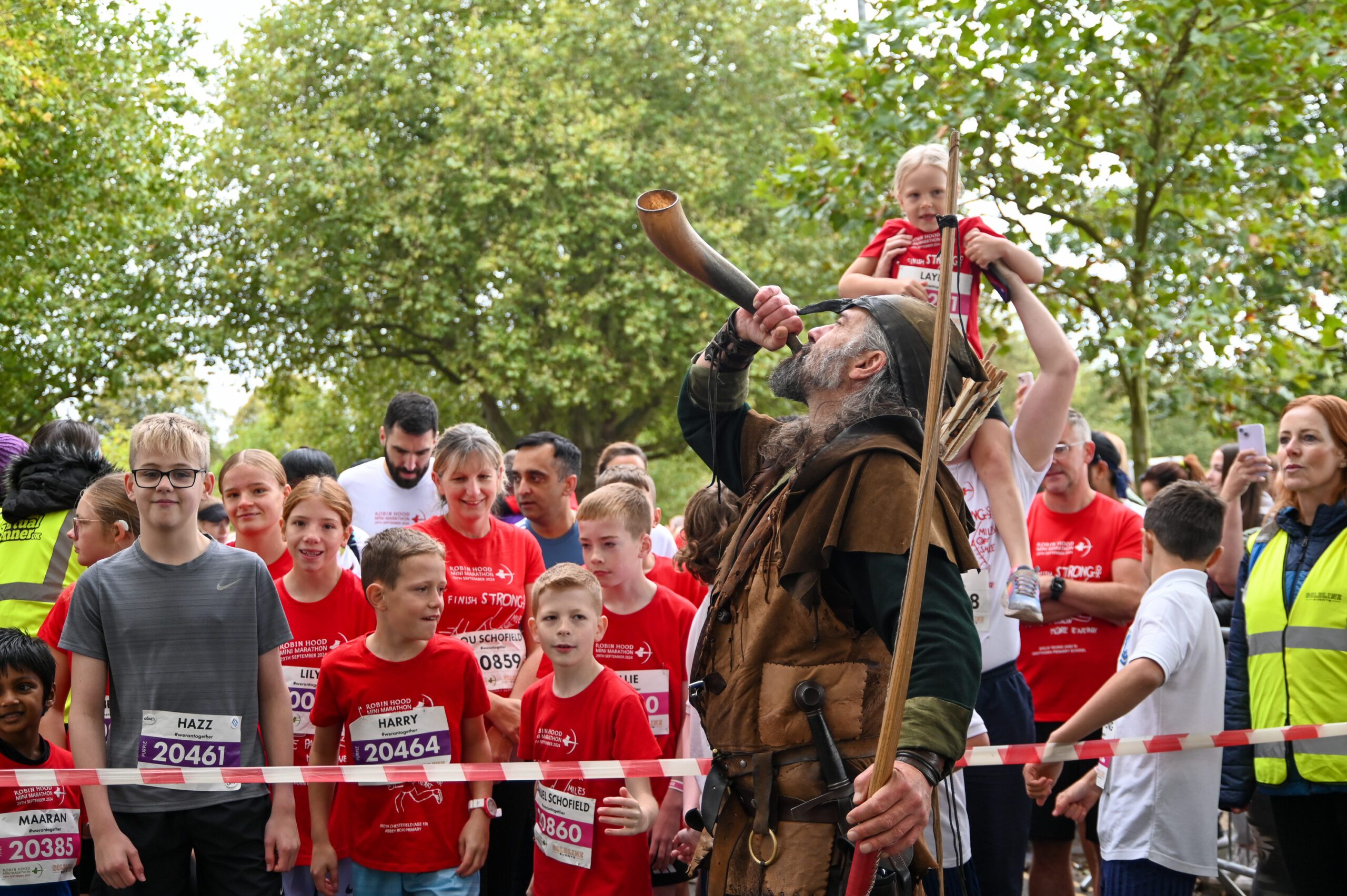 Robin Hood Mini and Half Marathon - Over The Wall Camp - A UK Children ...